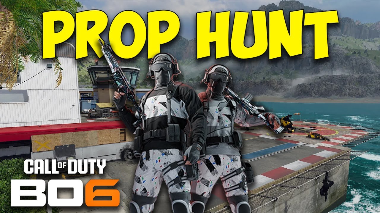 We found some of the cheesiest spots in BO6 prop hunt - YouTube