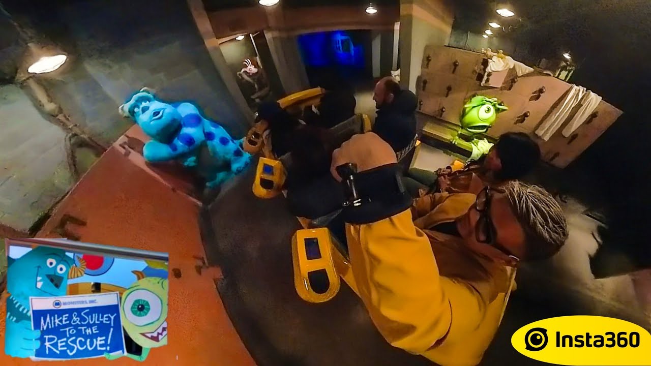 Disneyland Paris Monsters Inc Ride