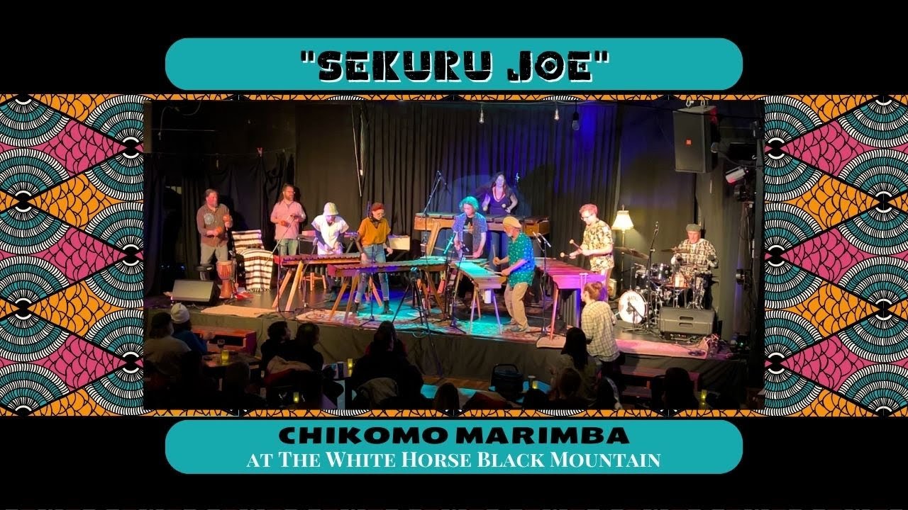 Chikomo Marimba @ White Horse Black Mountain perform "Sekuru Joe" April ...