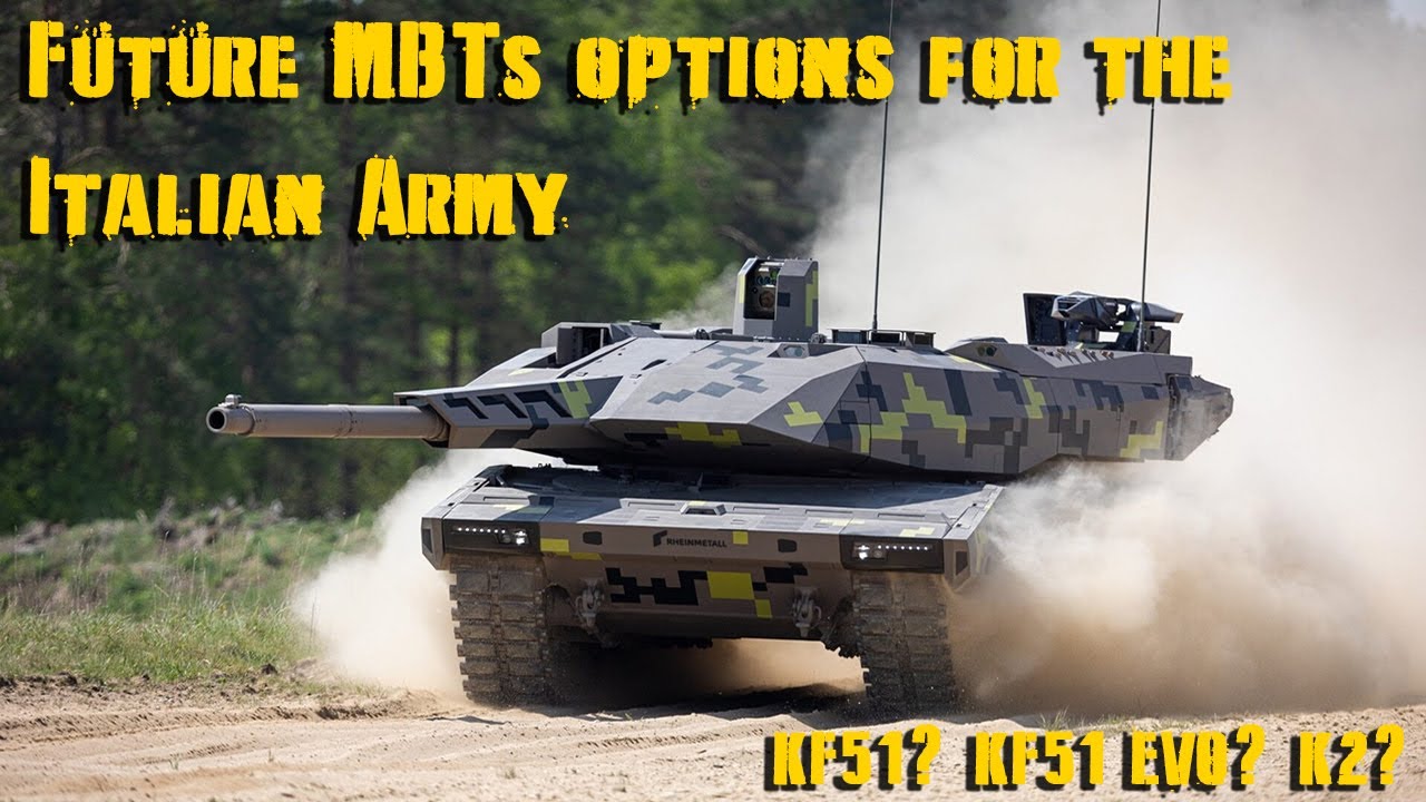 Future MBTs options for the Italian Army - YouTube