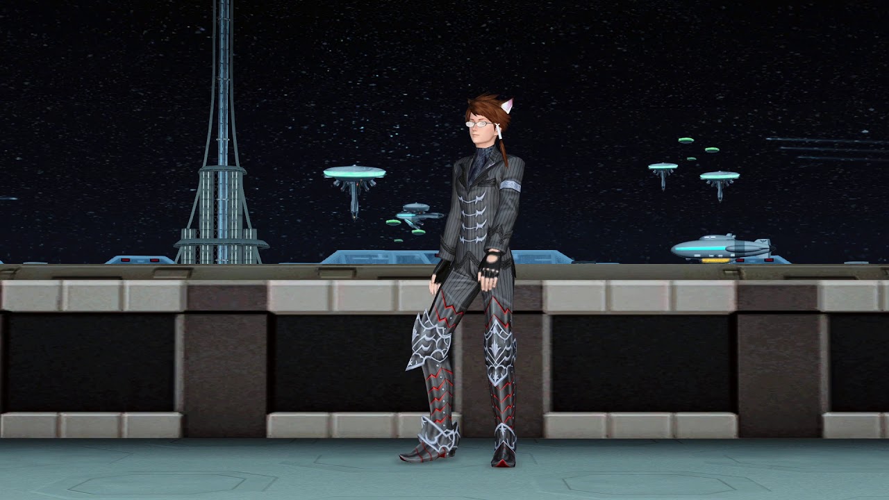 PSO2 Emotes - 64: Warming Up - YouTube