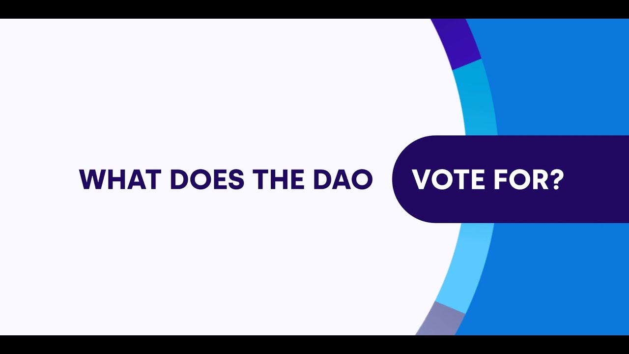 Auxo DAO | Governance | What Does the DAO Vote For? - YouTube
