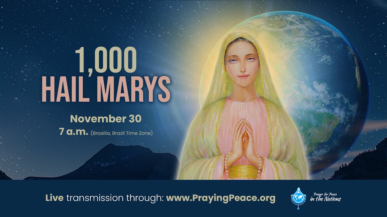 1,000 Hail Marys • November 30, 2025 - YouTube