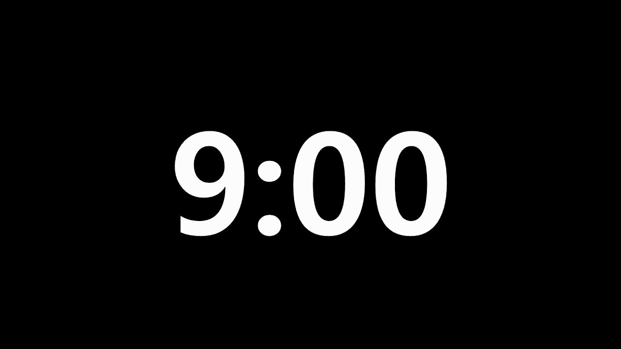 9 minute Timer & Alarm : Simple Countdown Timers for Any Occasion - YouTube