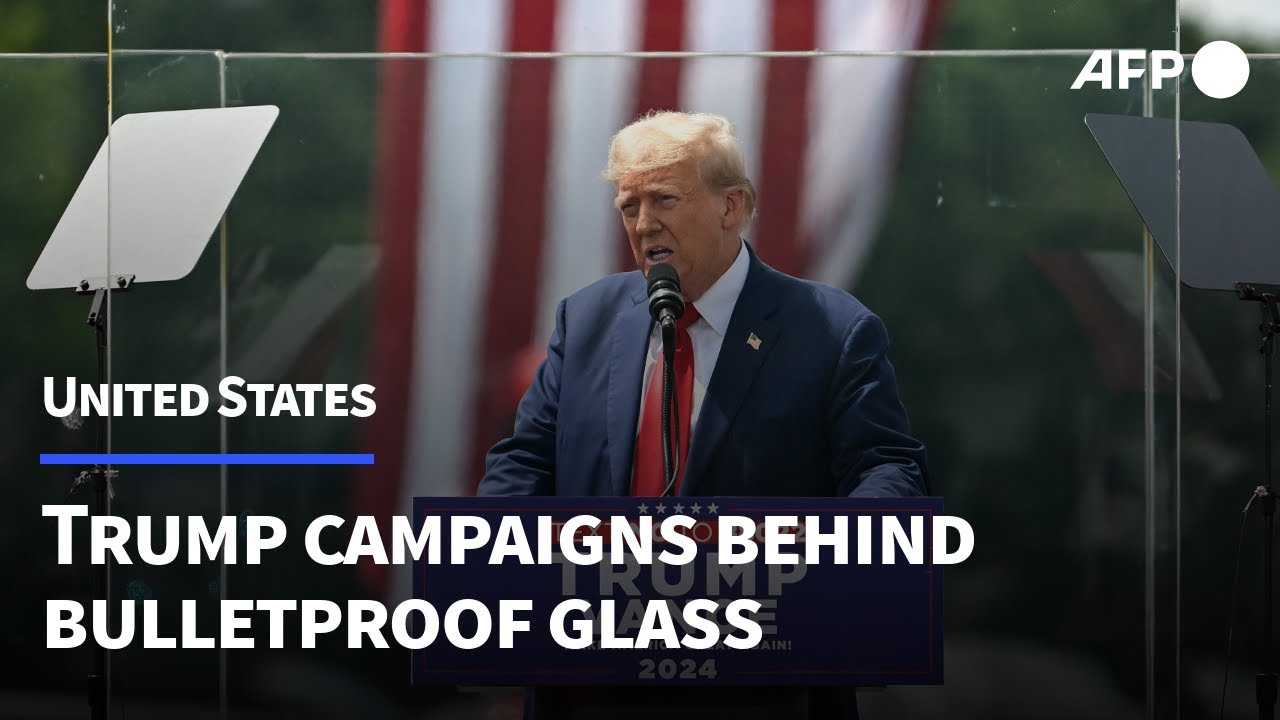 Trump holds first outdoor campaign rally since assassination attempt ...