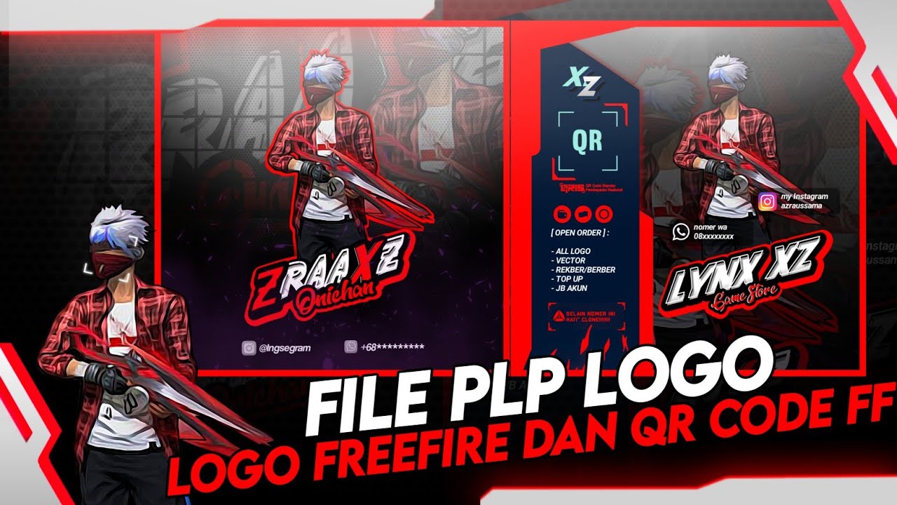 PLP LOGO FREEFIRE DAN QR CODE FF - JB FF KEREN - TERBARU NO PW NO ...