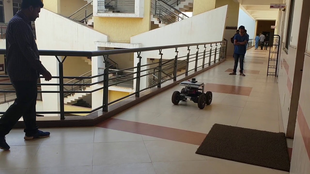 AGV using RpLidar and ROS - YouTube