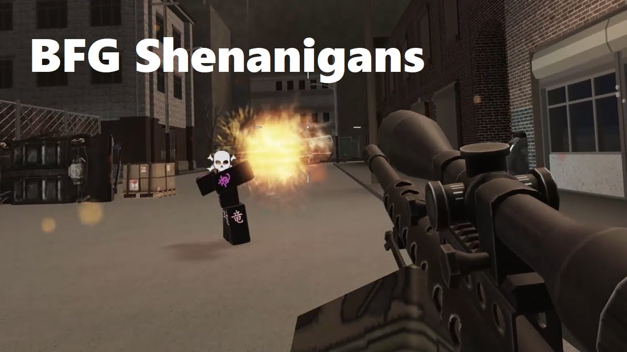 BFG shenanigans - Roblox Criminality - YouTube