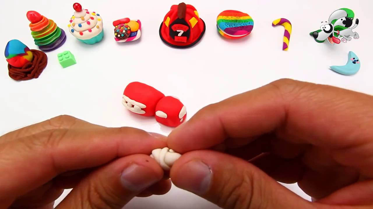 Уроки Play Doh Rainbow Pudding Super Easy Пластилин 29 - YouTube