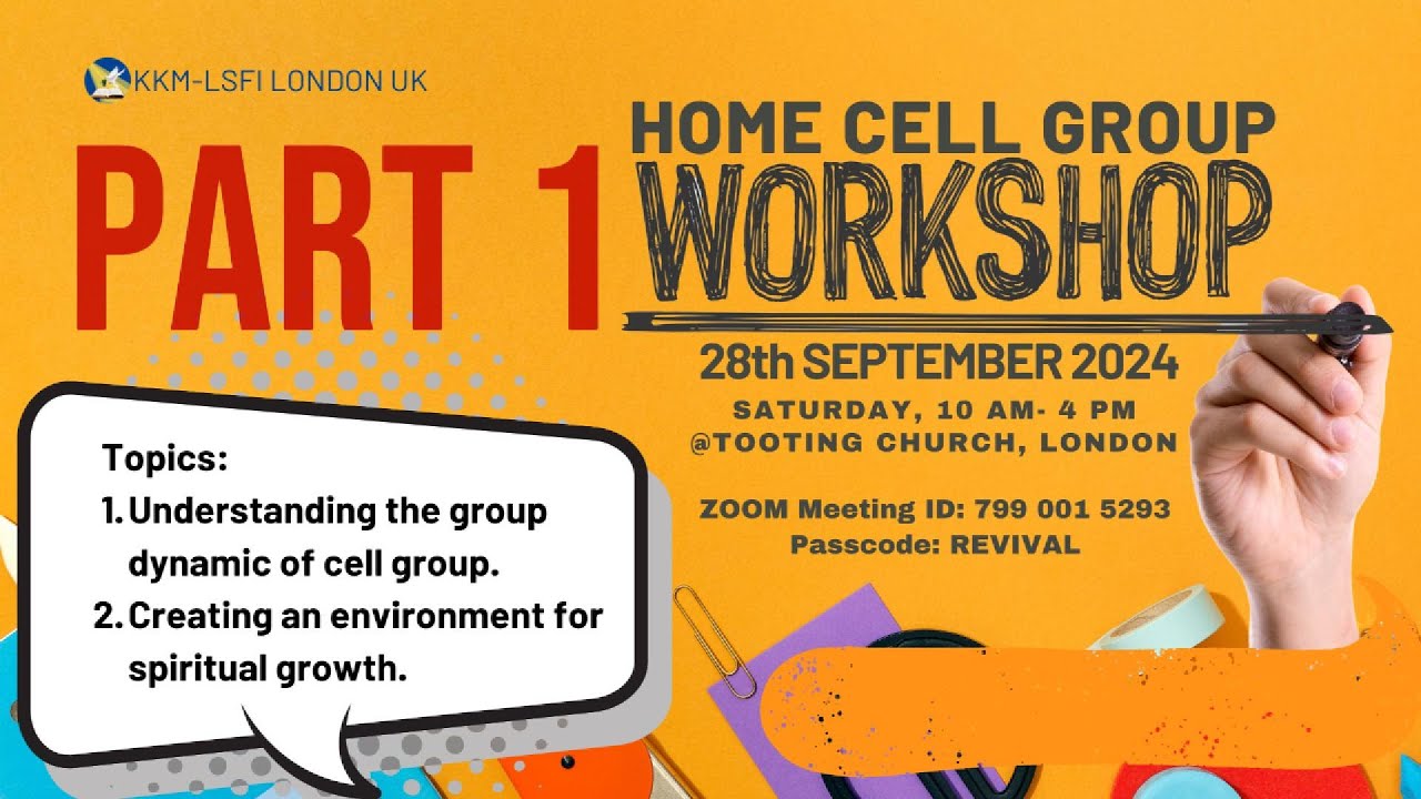 Home Cell Group Workshop Part 1- Group Dynamic of a Cell Group - YouTube