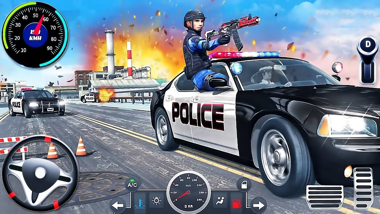 City Crime Police Car Driving Chase - Real Multi-Storey Cars Driver ...