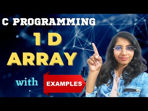 1d Array In C Programming With Examples | 1d Array Representation In C