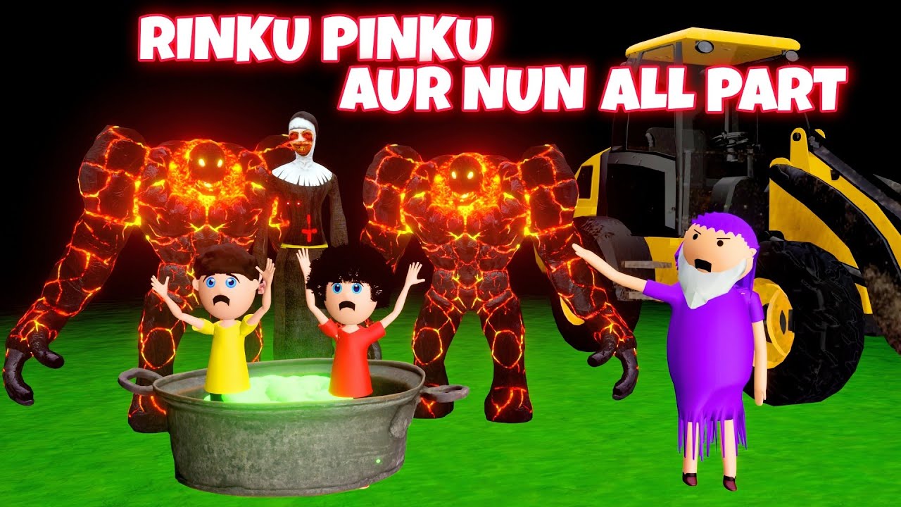 RINKU PINKU AUR EVIL NUN ALL PARTS | FUNNY VIDEO | GULLI BULLI COMEDY ...
