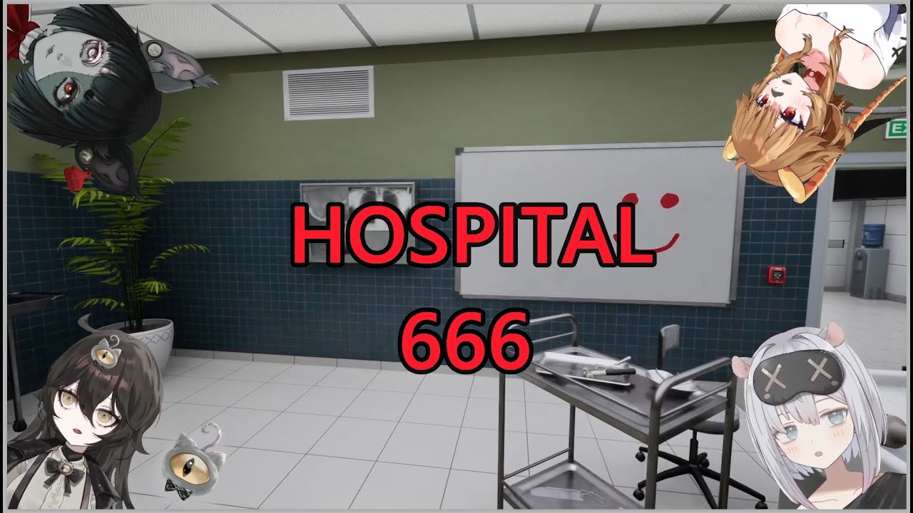 Spooky game a bit like Exit 8 But you can team up with buddys!【Hospital ...