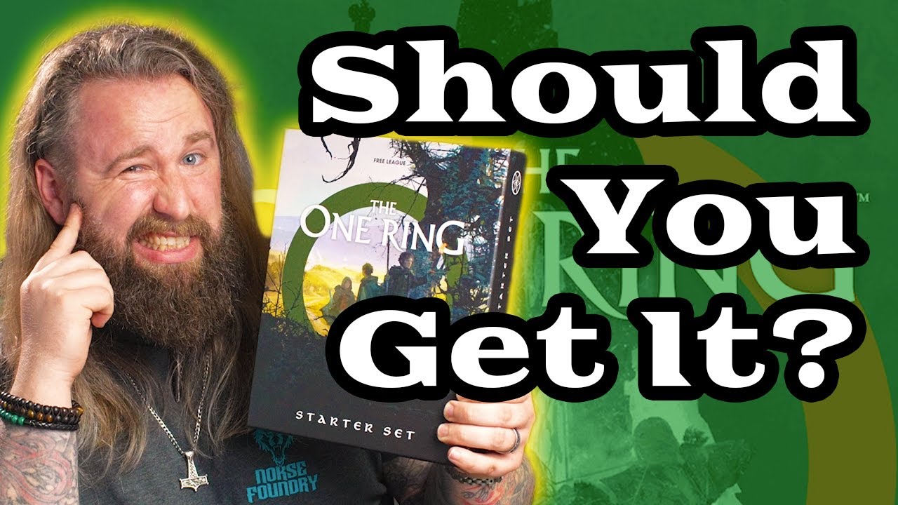 The One Ring Starter Set Unboxing: Lord of The Rings TTRPG - YouTube