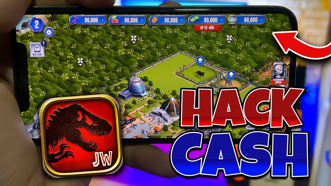 Jurassic World Hack . How To Hack Cash & Coins in Jurassic World The Game Mod Apk [Easy Method ...