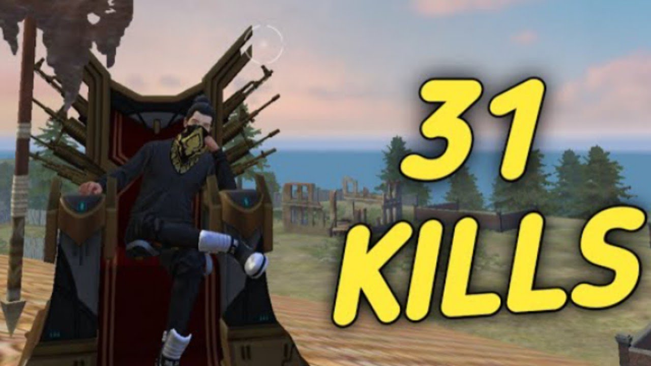 Free Fire Squad Pro Lobby 31 Kill My First Match In Free Fire Full ...
