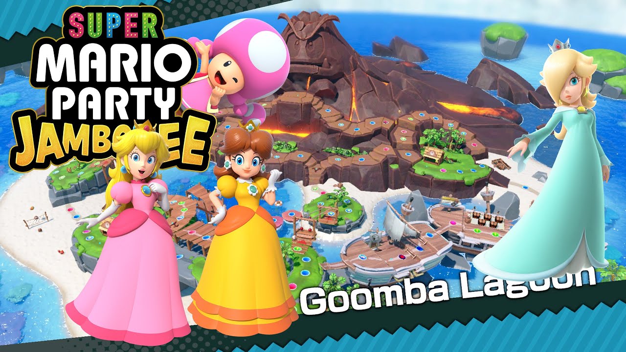 Super Mario Party Jamboree [4] - Goomba Lagoon - YouTube