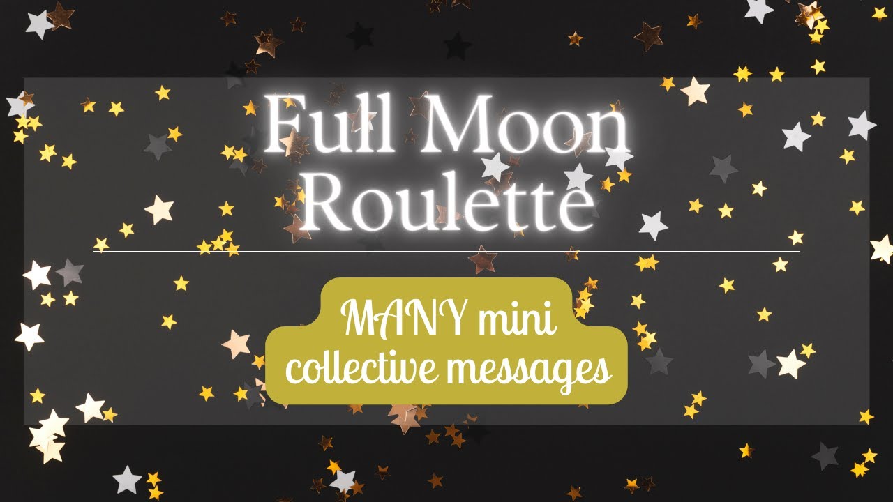 🌕THE MOON WOULD LIKE TO TALK TO YOU 💬 | Full Moon Roulette, Get in ...