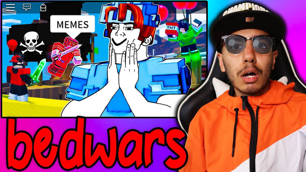 ROBLOX Bedwars Funny Moments (MEMES) (Buur) | Reaction! - YouTube