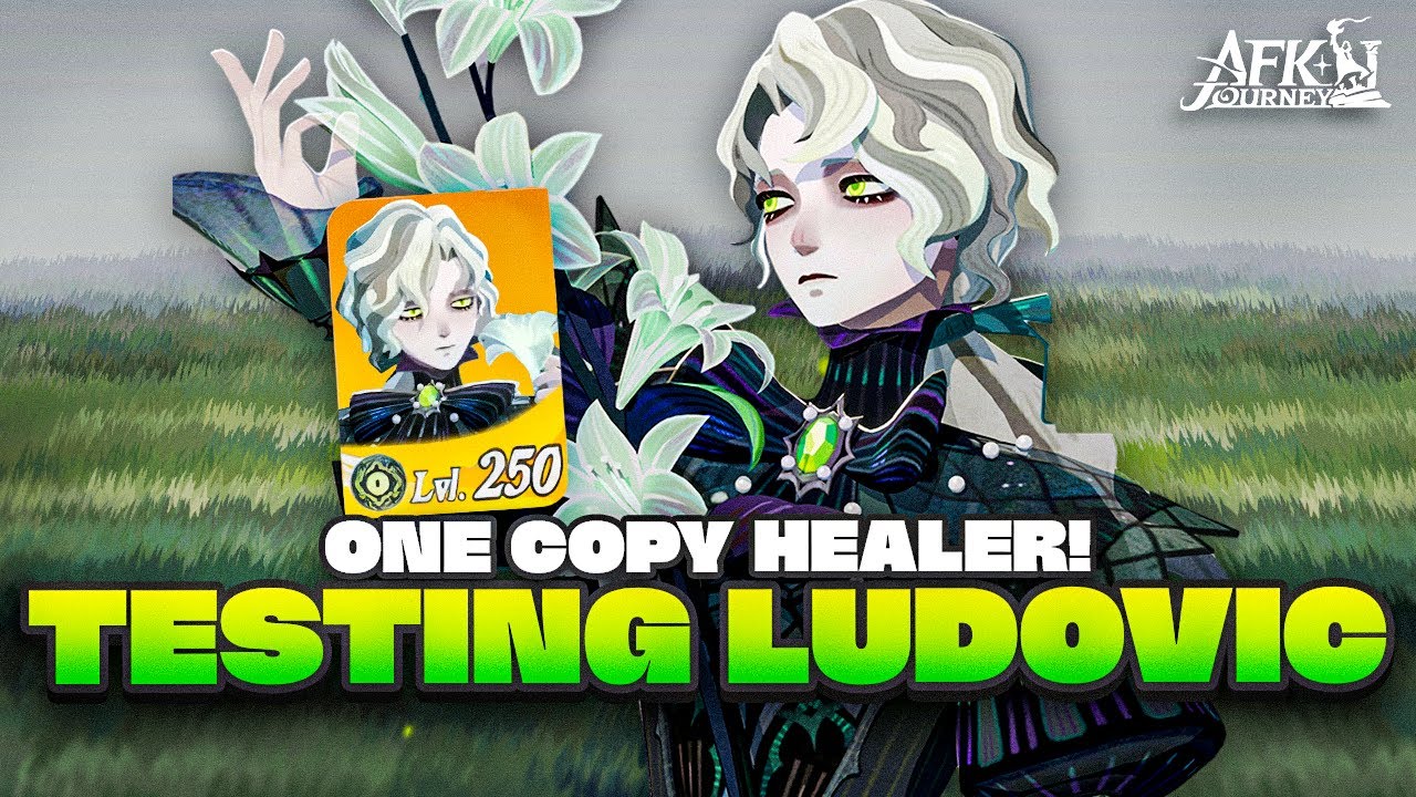 INSANE Healing from a SINGLE Copy of LUDOVIC in AFK Journey - YouTube