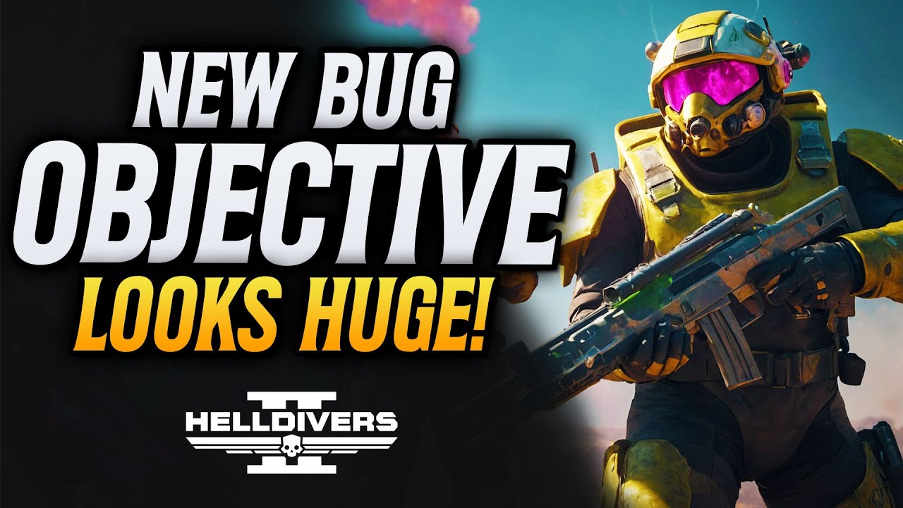 Helldivers 2 NEW Bug Objective Looks Insane! Customisable Mechs!? - YouTube