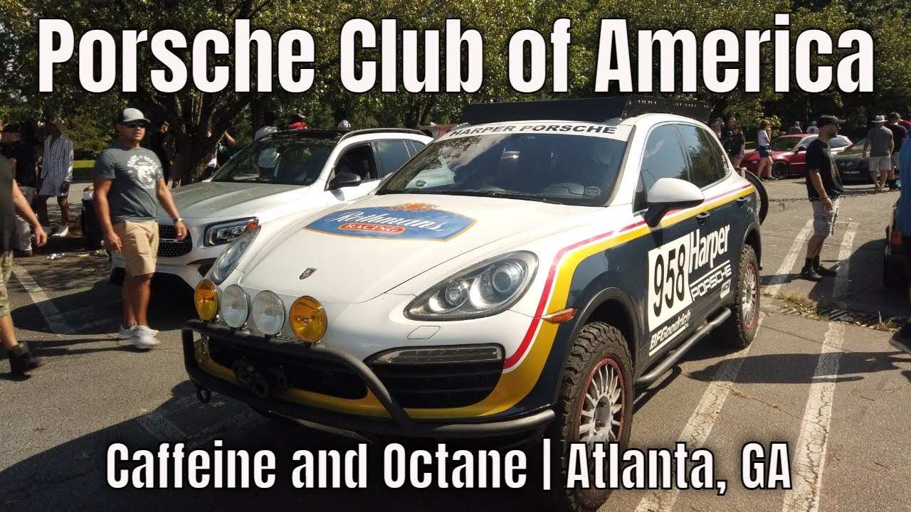 Porsche Club of America | Caffeine and Octane | Atlanta GA - YouTube