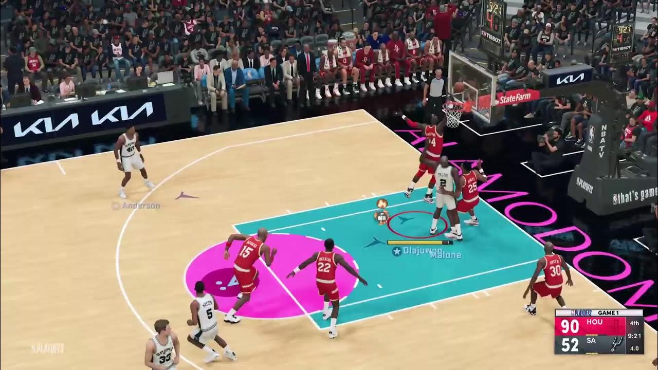 1995 Western Conference Finals game 1 - YouTube