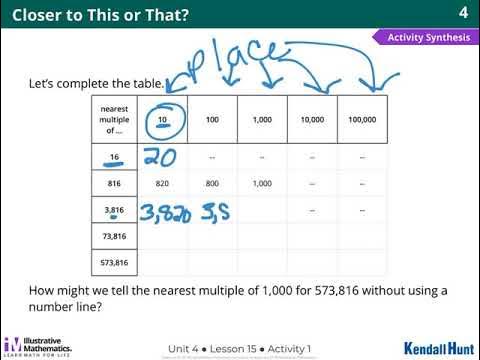 Illustrative Math Grade 4 Unit 4 Lesson 15 - YouTube