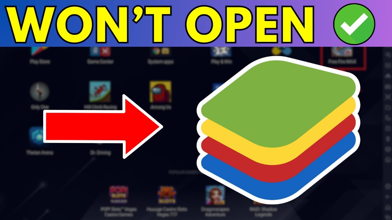 How To Fix Bluestacks App Player Not Opening - YouTube