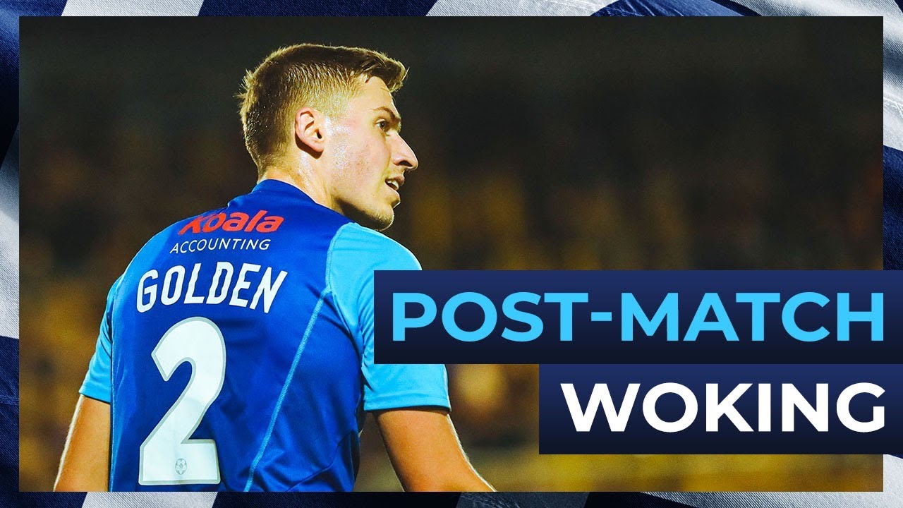 Woking: Post-Match Interview with Tylor Golden - YouTube