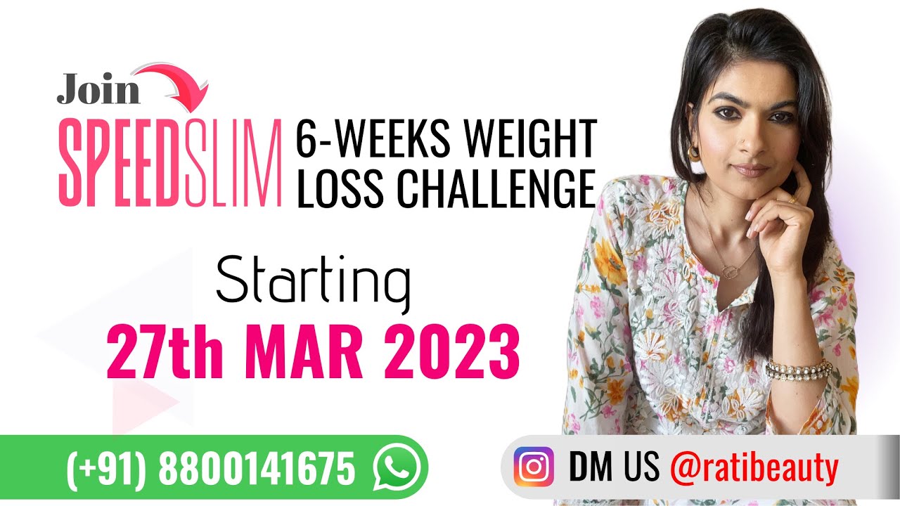 Join Speed Slim Weight Loss Challenge And Lose Weight Fast - YouTube