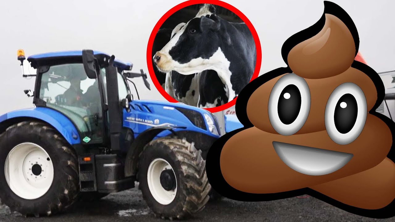 Cow Farts Run This Tractor - YouTube