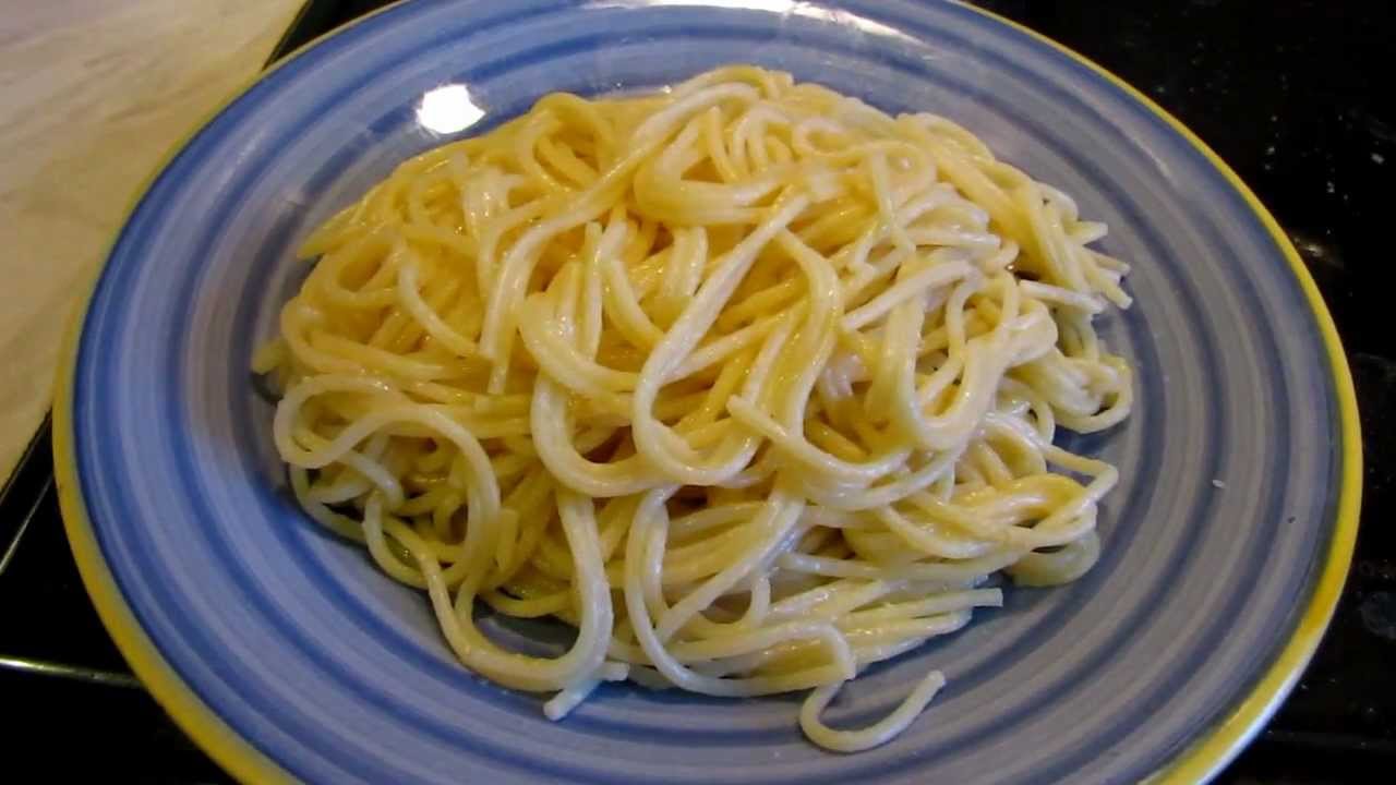 Spaghetti with Cheese - Sunday Kitchen (Episode 3) (HD) Video - YouTube
