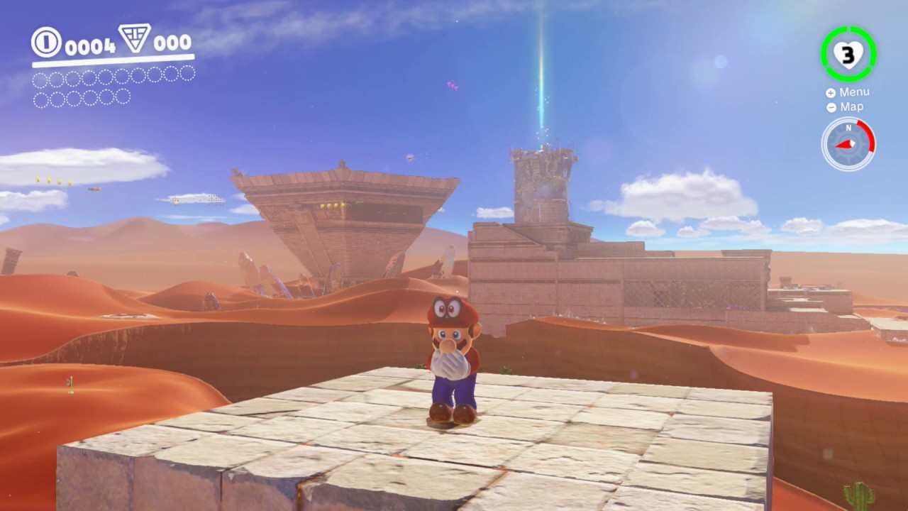 Super Mario Odyssey | Moe-eye island jump - YouTube