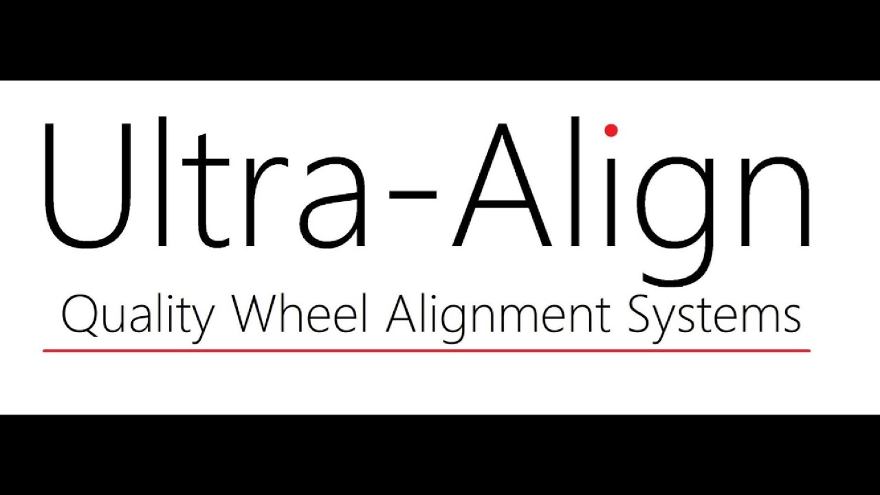 How to use Ultra-Align laser 4 wheel alignment thrust angle compensator ...