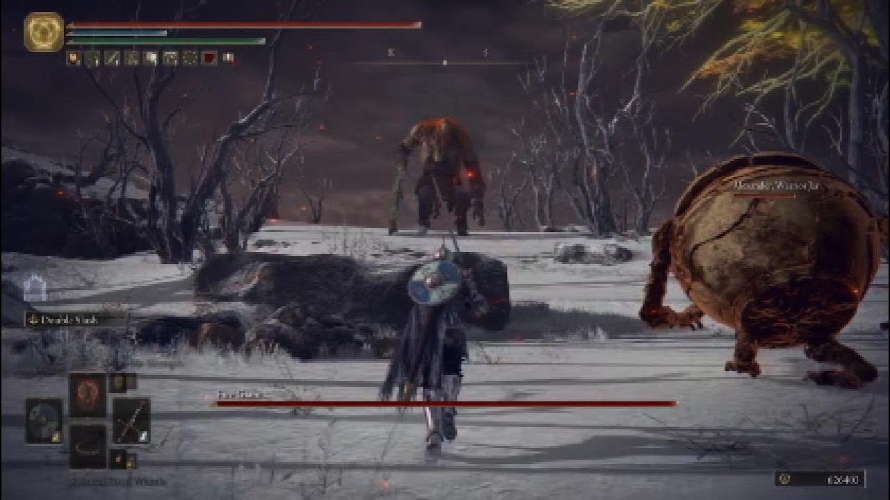 Elden Ring - Fire Giant Boss fight With Alexander - YouTube