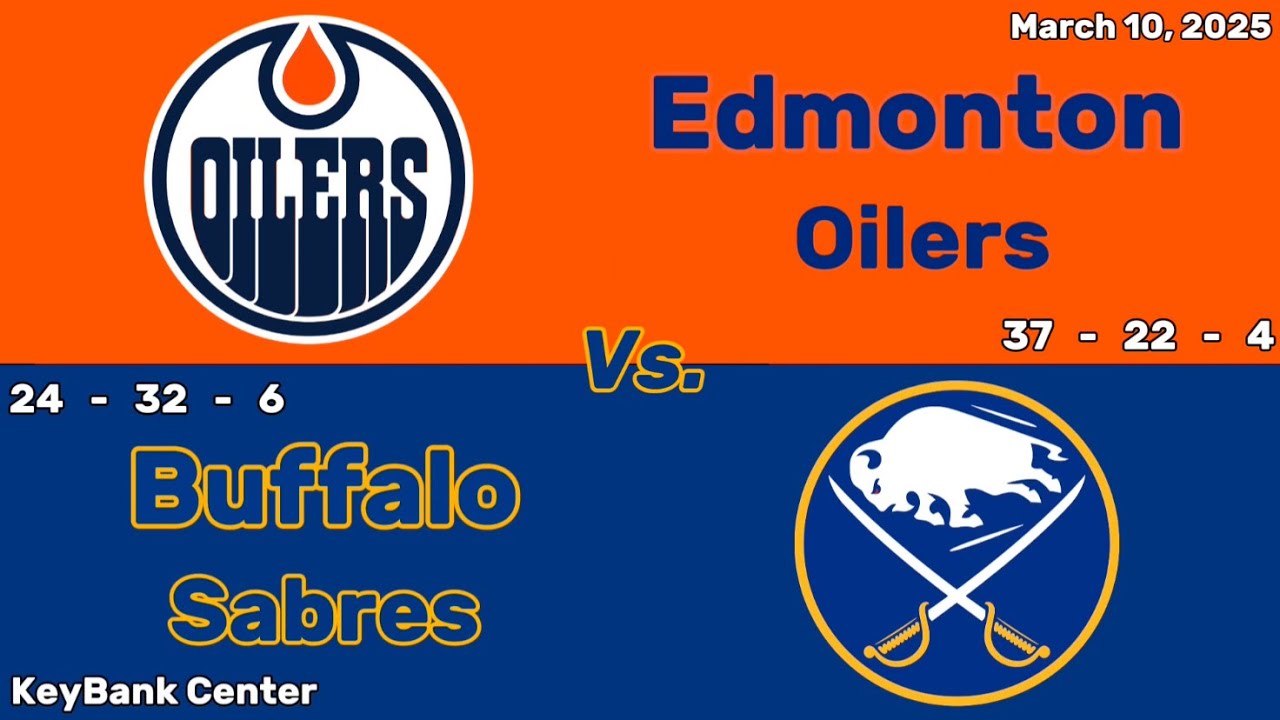 Edmonton Oilers vs Buffalo Sabres | March 10, 2025 | All Goals - YouTube