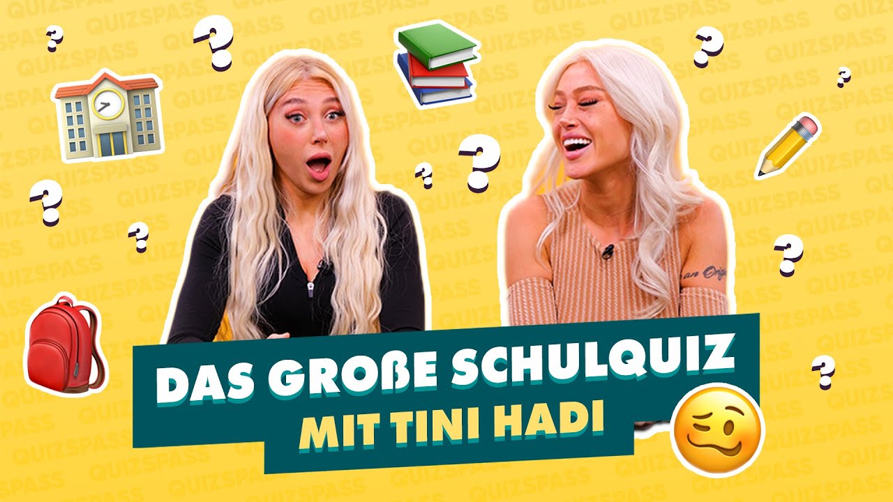 Löni und Tini Hadi im Schulquiz: Wer holt den Sieg? 👀 | WISSTIHRNOCH ...