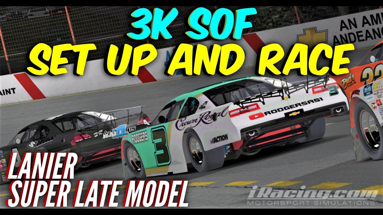 SET UP / RACE - Super Late Model @ Lanier - iRacing - YouTube