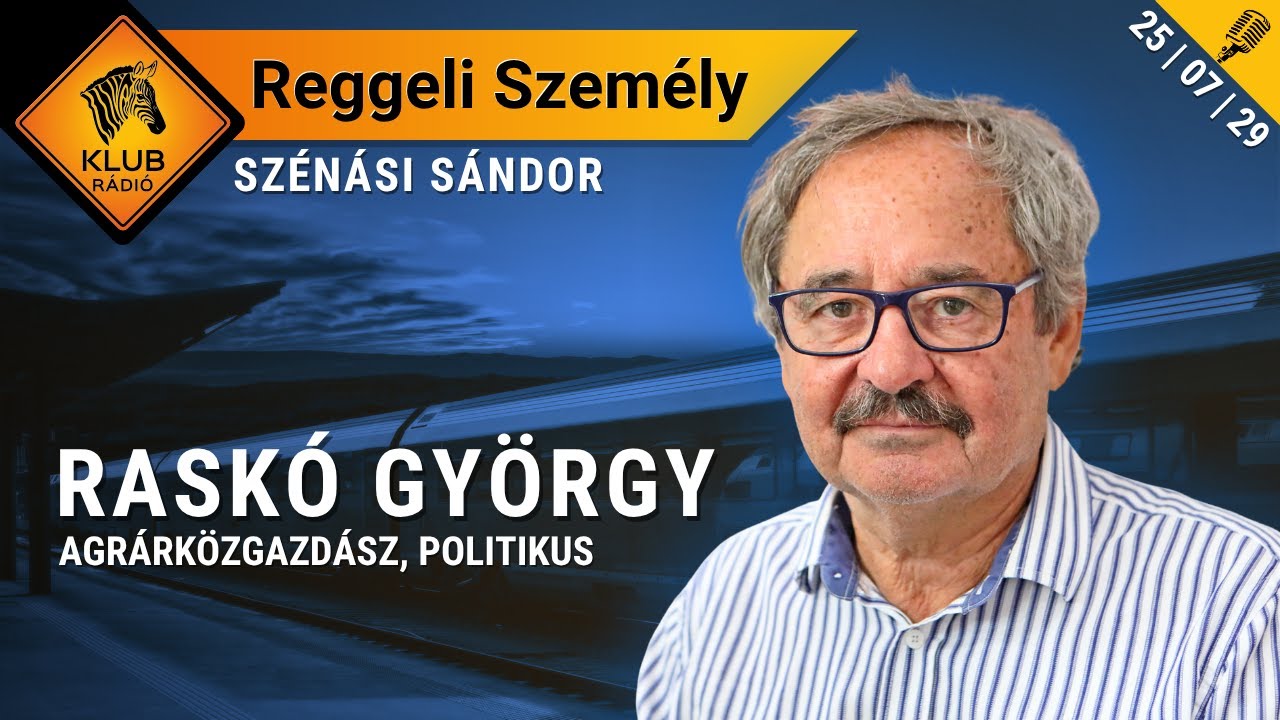 Raskó György | A magyar mezőgazdaság egyértelműen alul teljesít, de ...