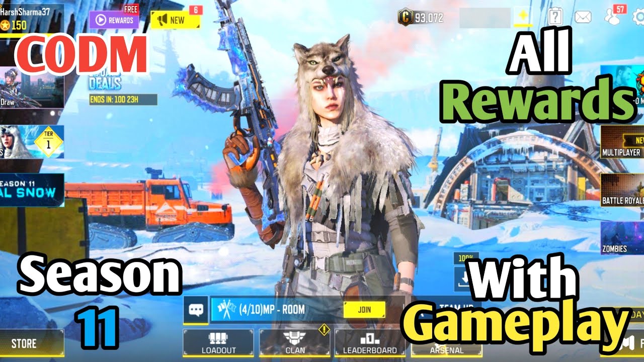 Buying Season 11 Premium Battle Pass Bundle | CODM Vagr Modir And KN-44 ...