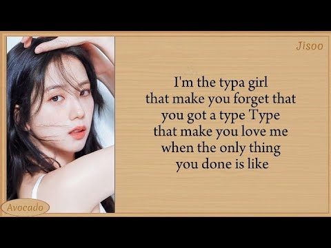 BLACKPINK Typa Girl (Lyrics) - YouTube