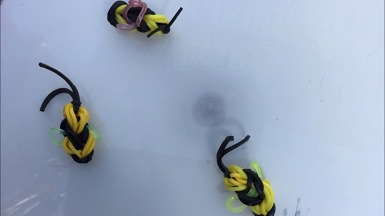 Buzzing loom-less bee tutorial - YouTube