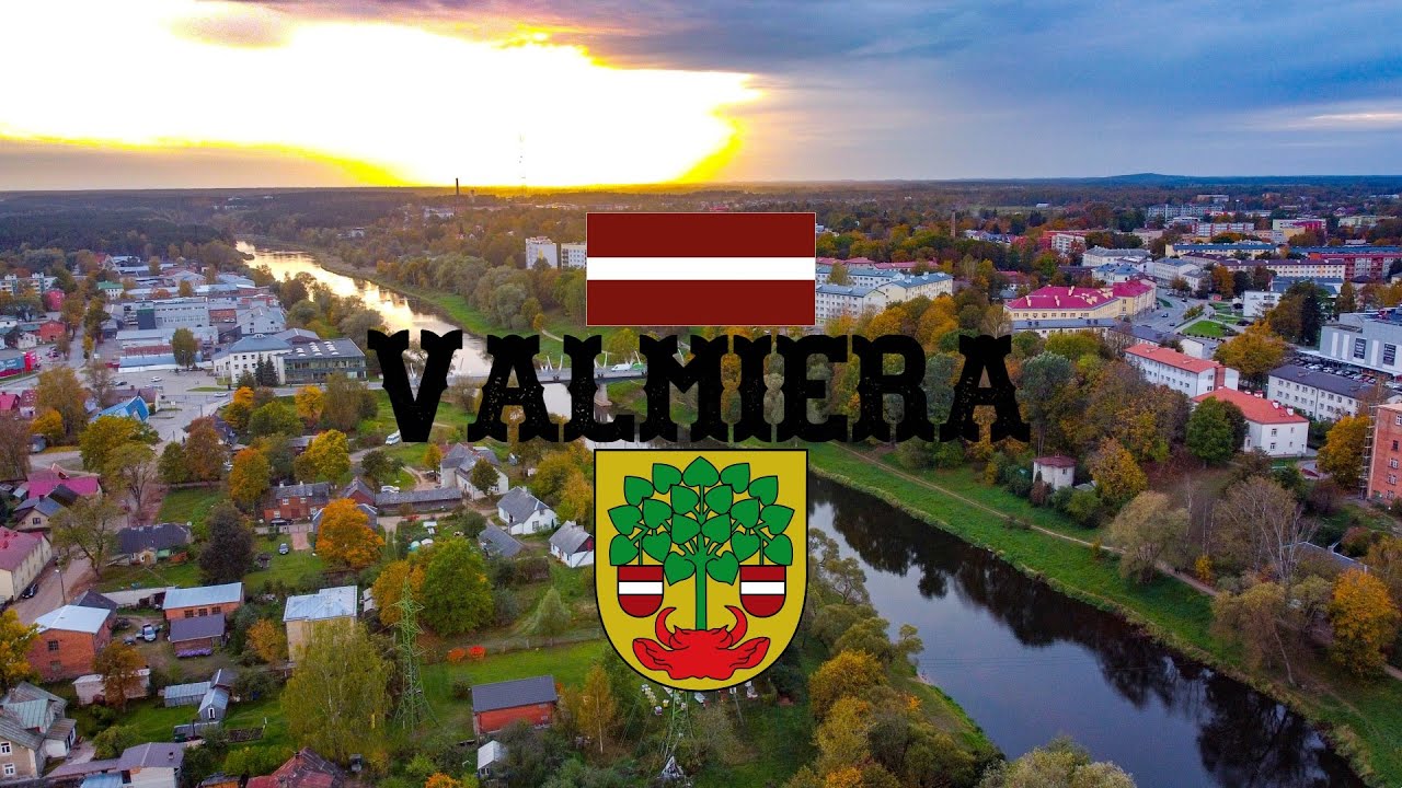 DJI Mavic Mini | Valmiera city cinematic aerial footage - YouTube
