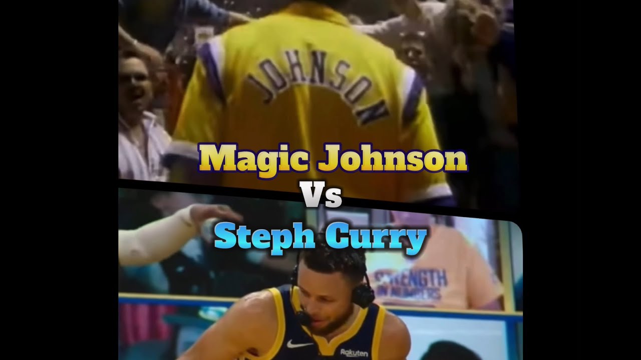 Magic Johnson 🪄🎩 Vs Steph Curry🌊🎯 - YouTube