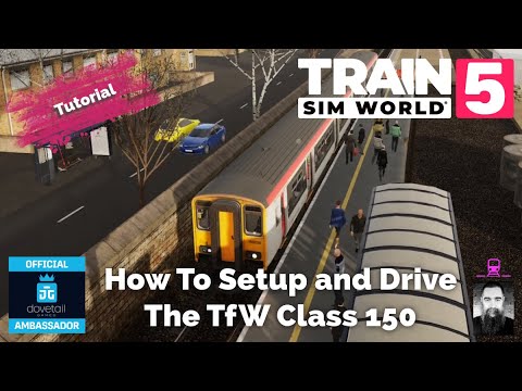 How To Setup and Drive the TfW Class 150 for Cardiff Central - YouTube