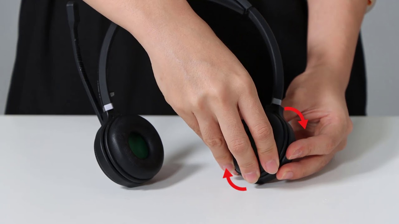 Yealink WH62&WH66 - How to replace the ear cushions - YouTube