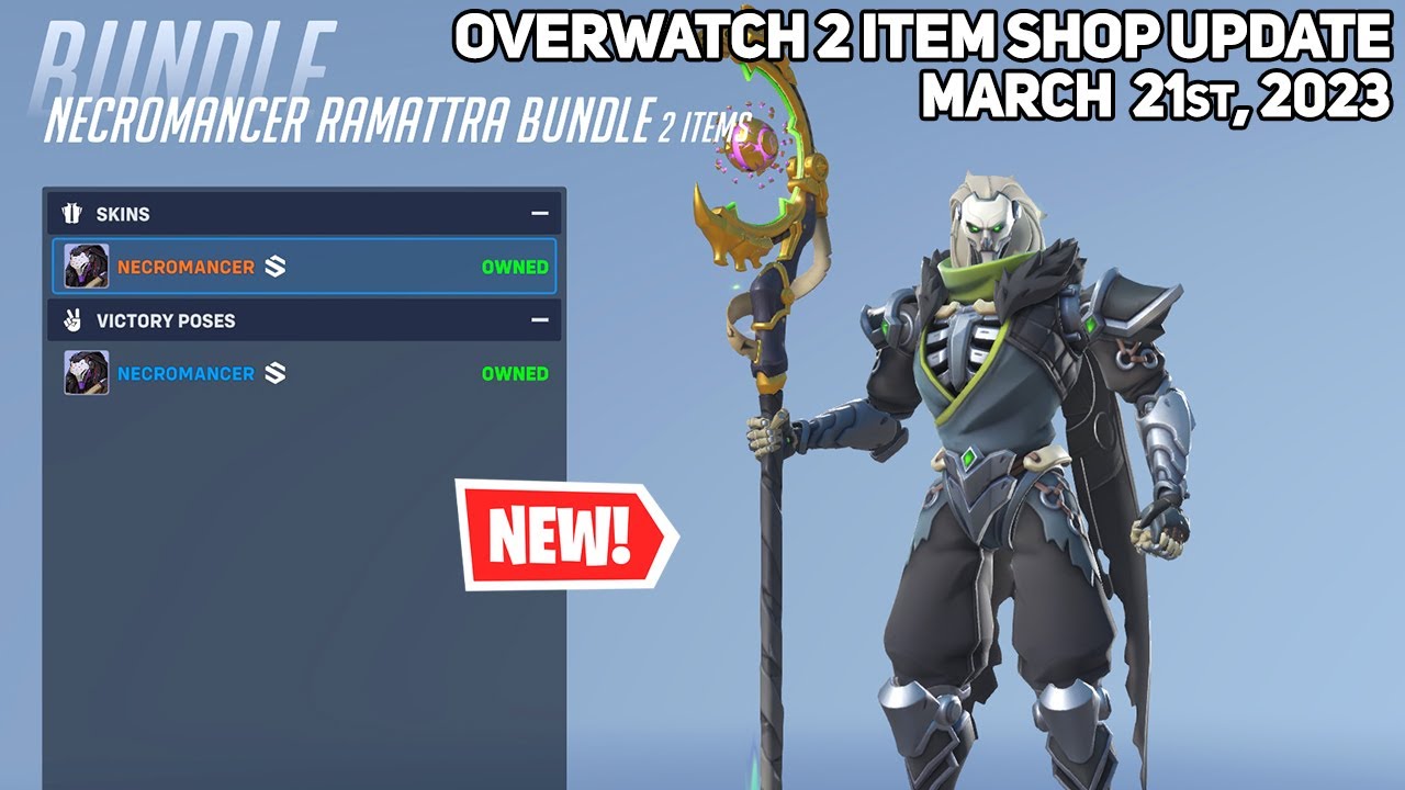 *NEW* RAMATTRA BUNDLE + PACHIMARCHI EVENT LIVE NOW! Overwatch 2 Item ...