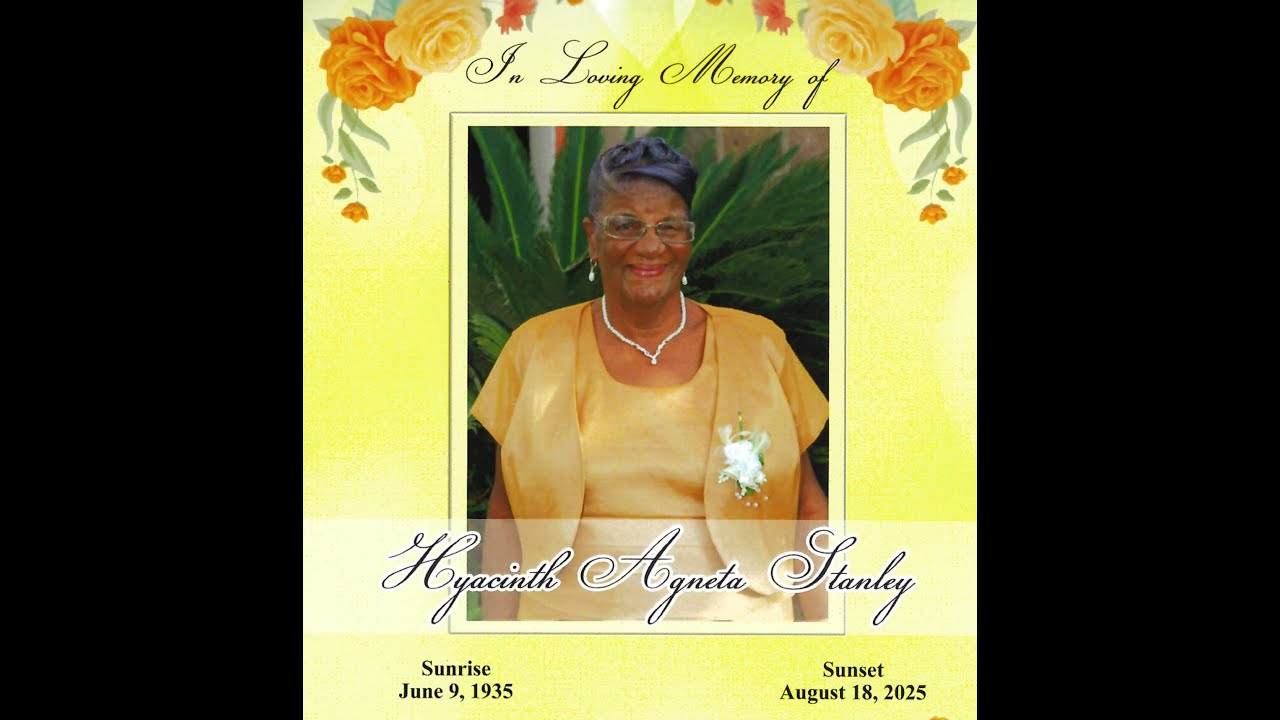Celebrating the Life of Ms. Hyacinth Stanley - YouTube